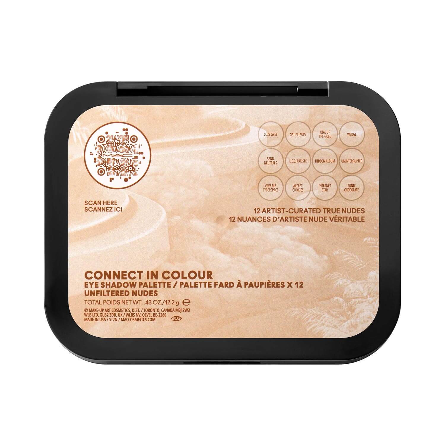 CONNECT IN COLOUR: UNFILTERED NUDES (PALETA DE SOMBRAS PARA OJOS ...